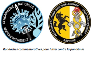 rondache - Le Pandore et la Gendarmerie